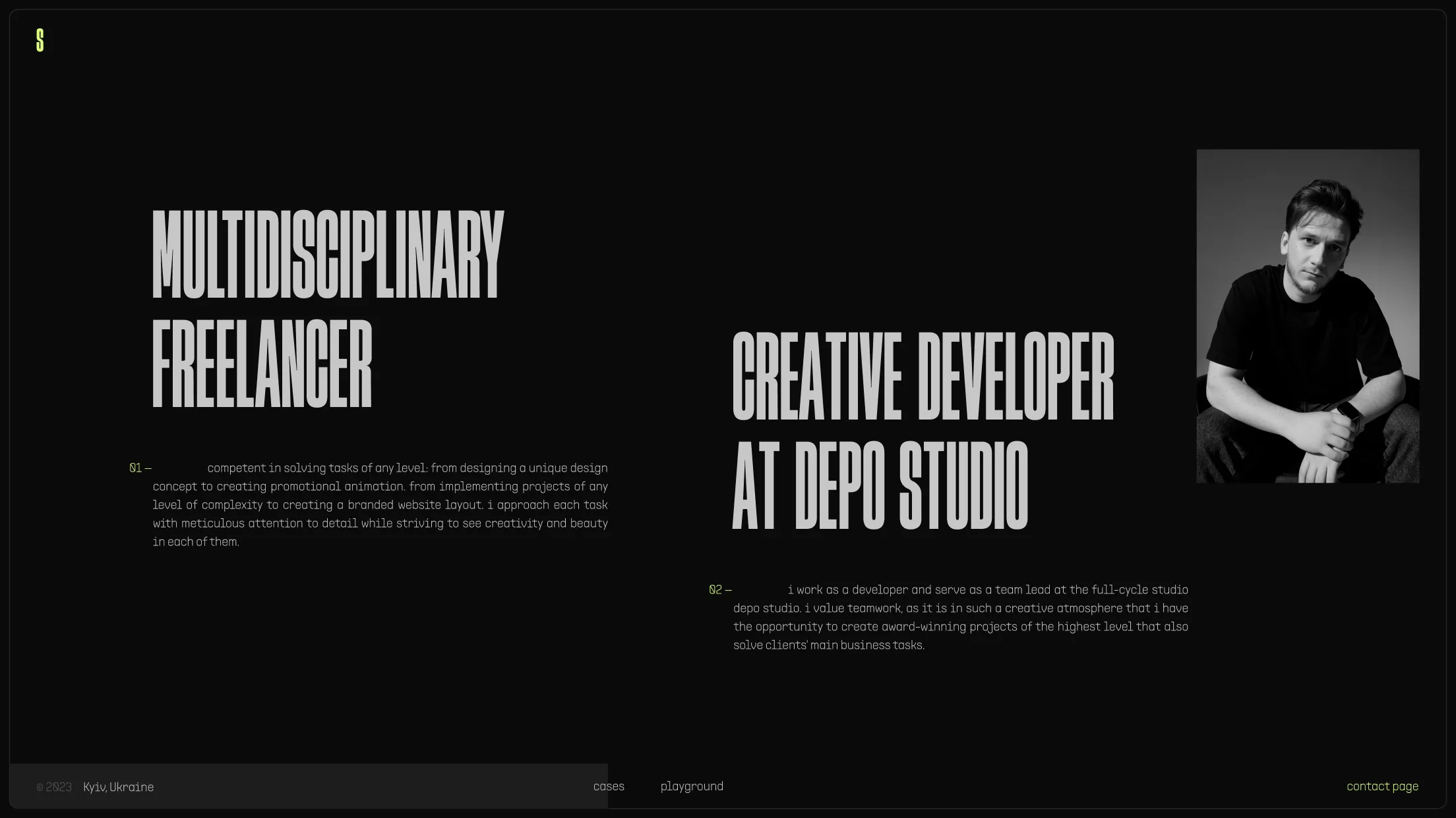 Depo Studio | Stas Bondar